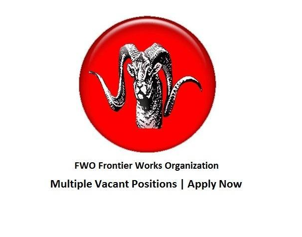 Frontier Works Organization (FWO) Hiring for Motorway Toll Plazas – 200 ...